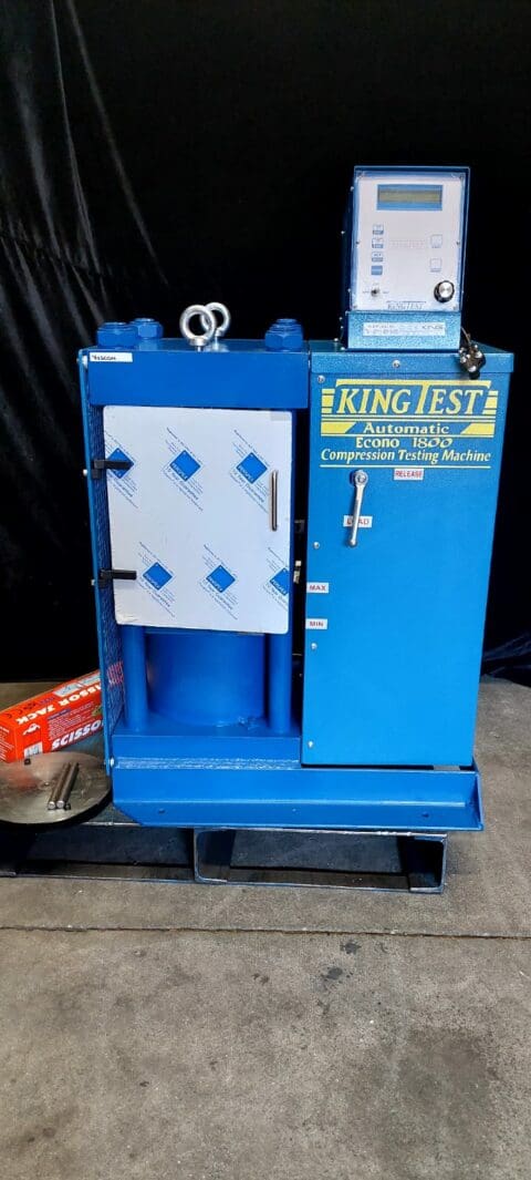 Econo Cube Press 1800kn Capacity | Dick King Labs